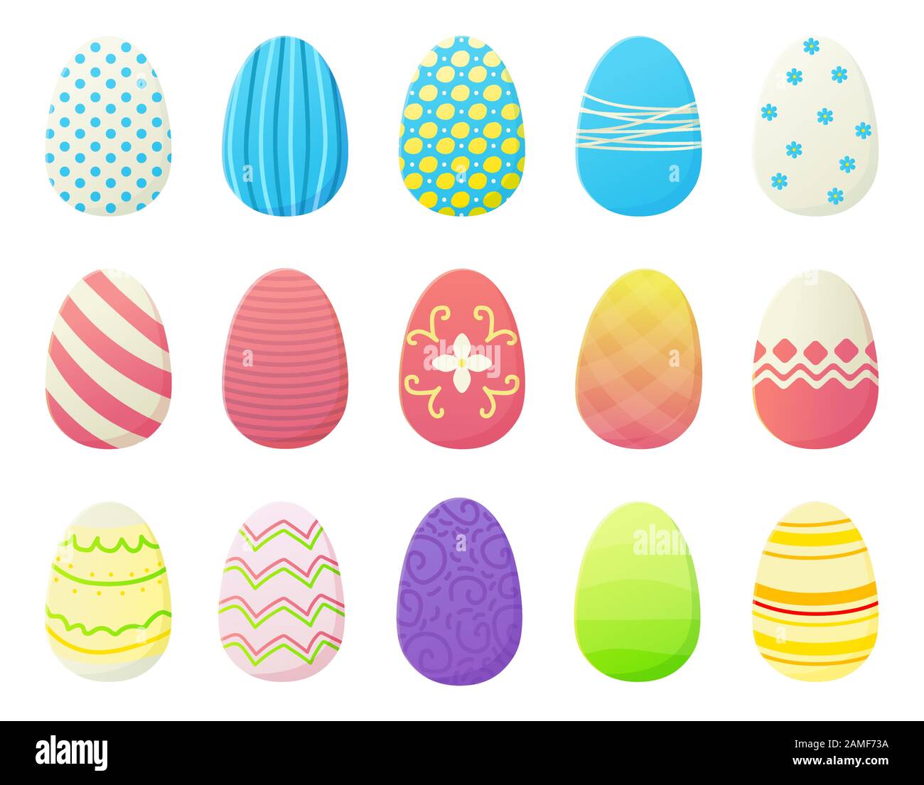 Easter Egg Cartoon Designs