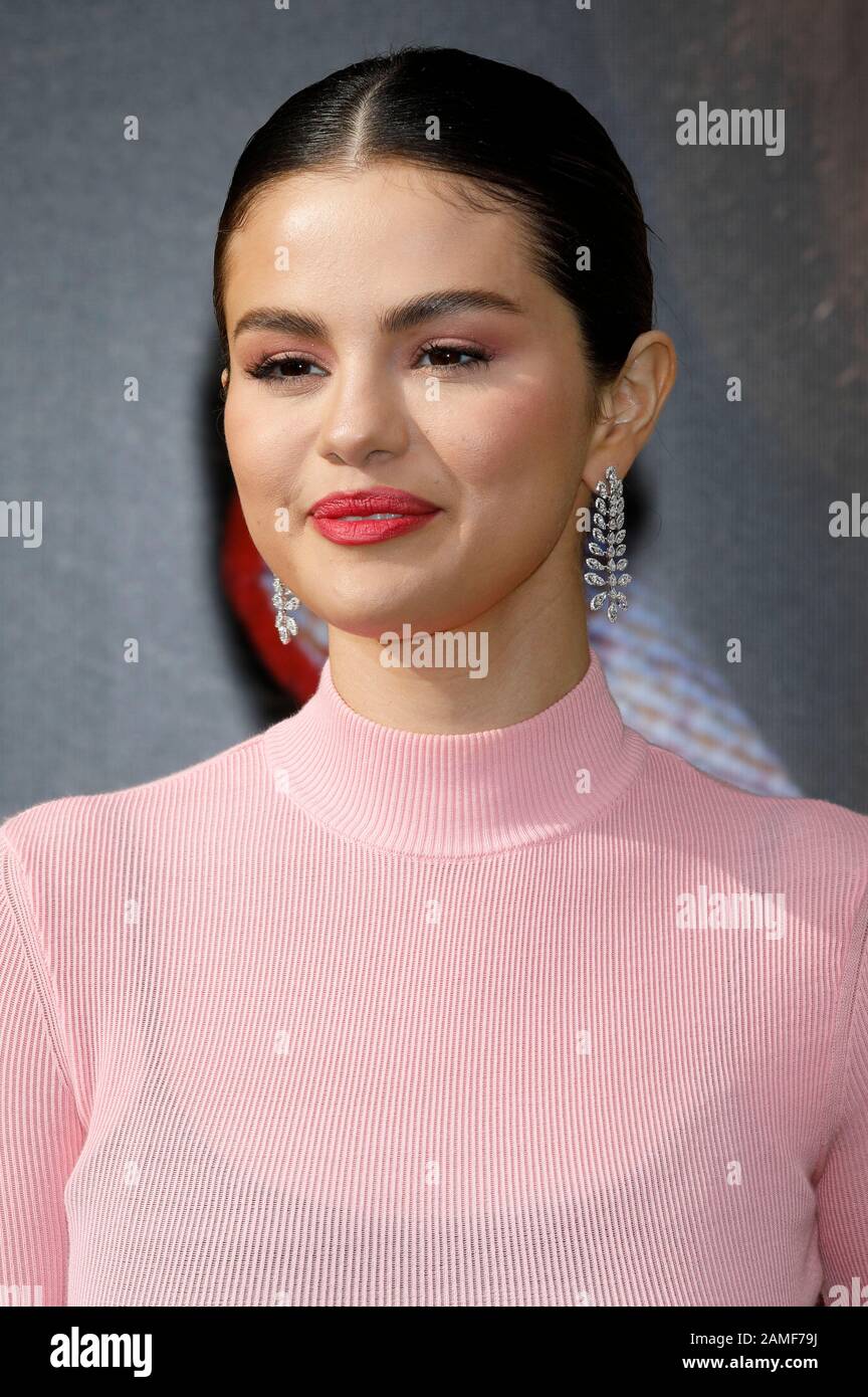 Westwood, USA. 11th Jan, 2020. Selena Gomez at the premiere of the ...