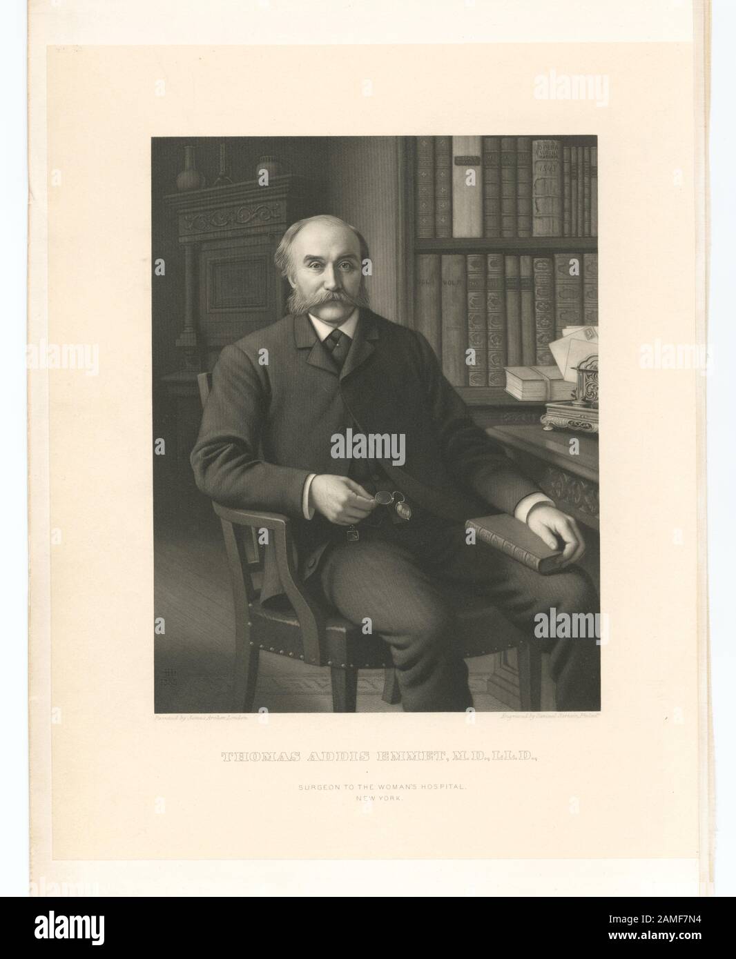 Thomas Addis Emmet, MD, LLD, Surgeon to the Woman's Hospital, New York ...