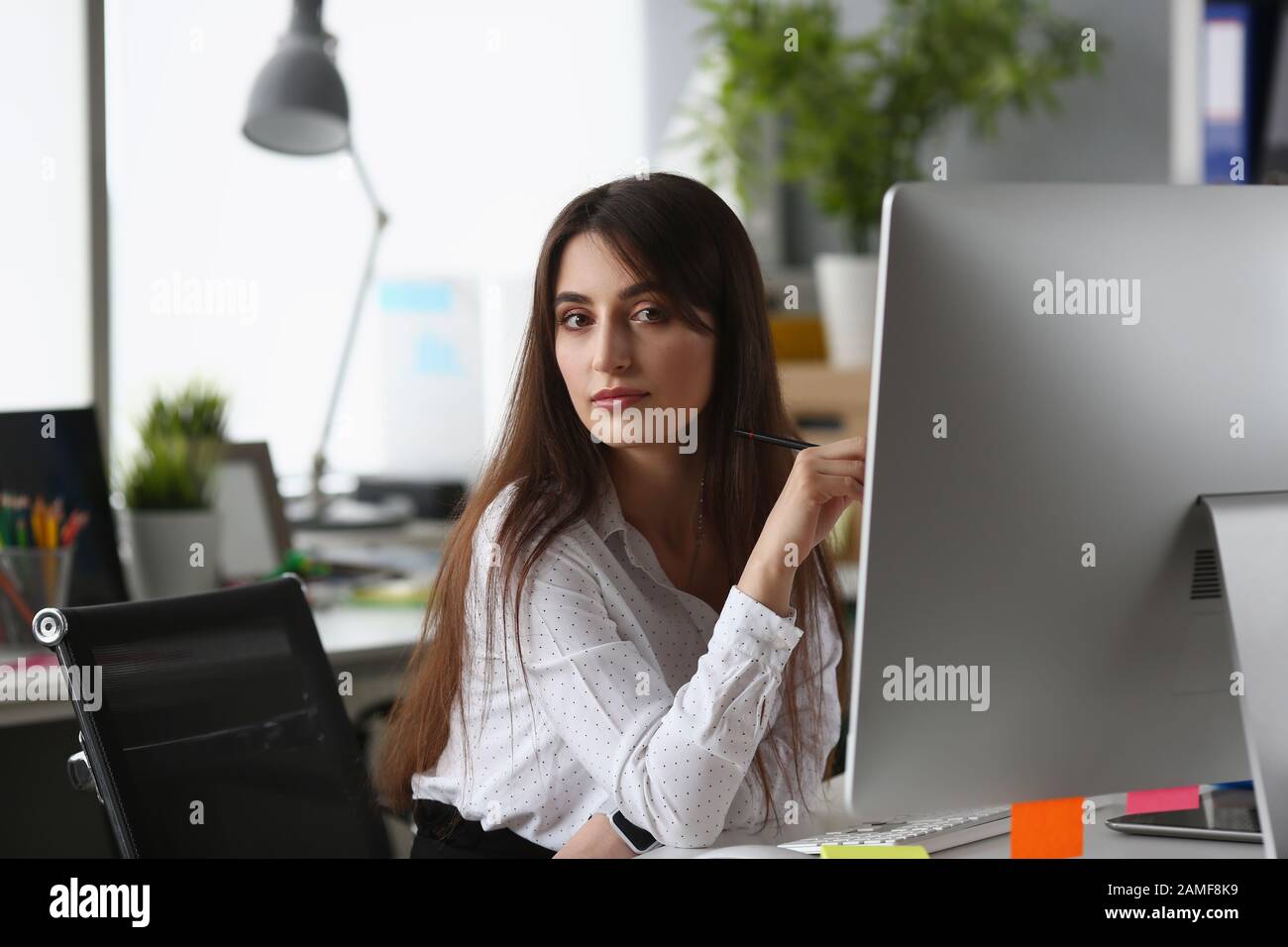 Professional graphic designer at work Stock Photo - Alamy