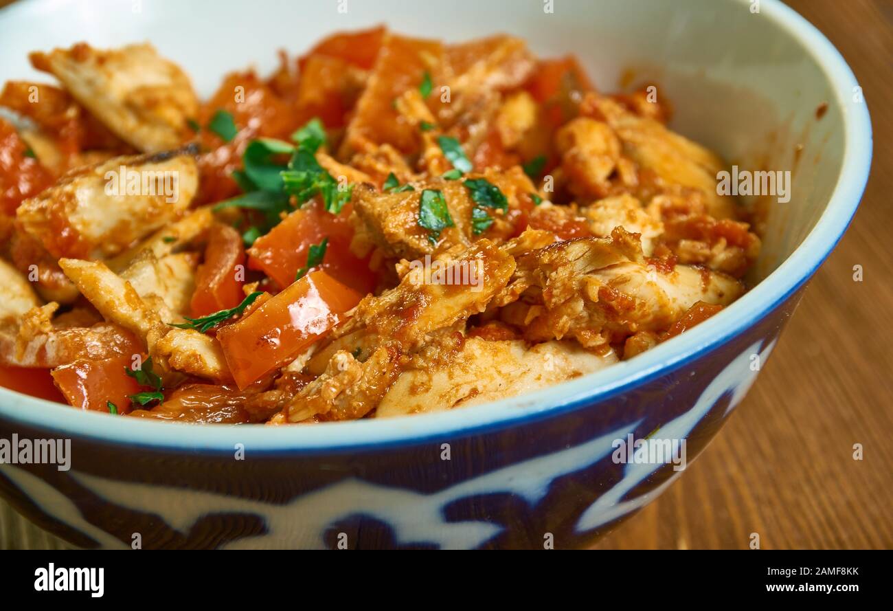 Gizdodo, Nigerian combination of plantains and chicken Gizzards mixed ...