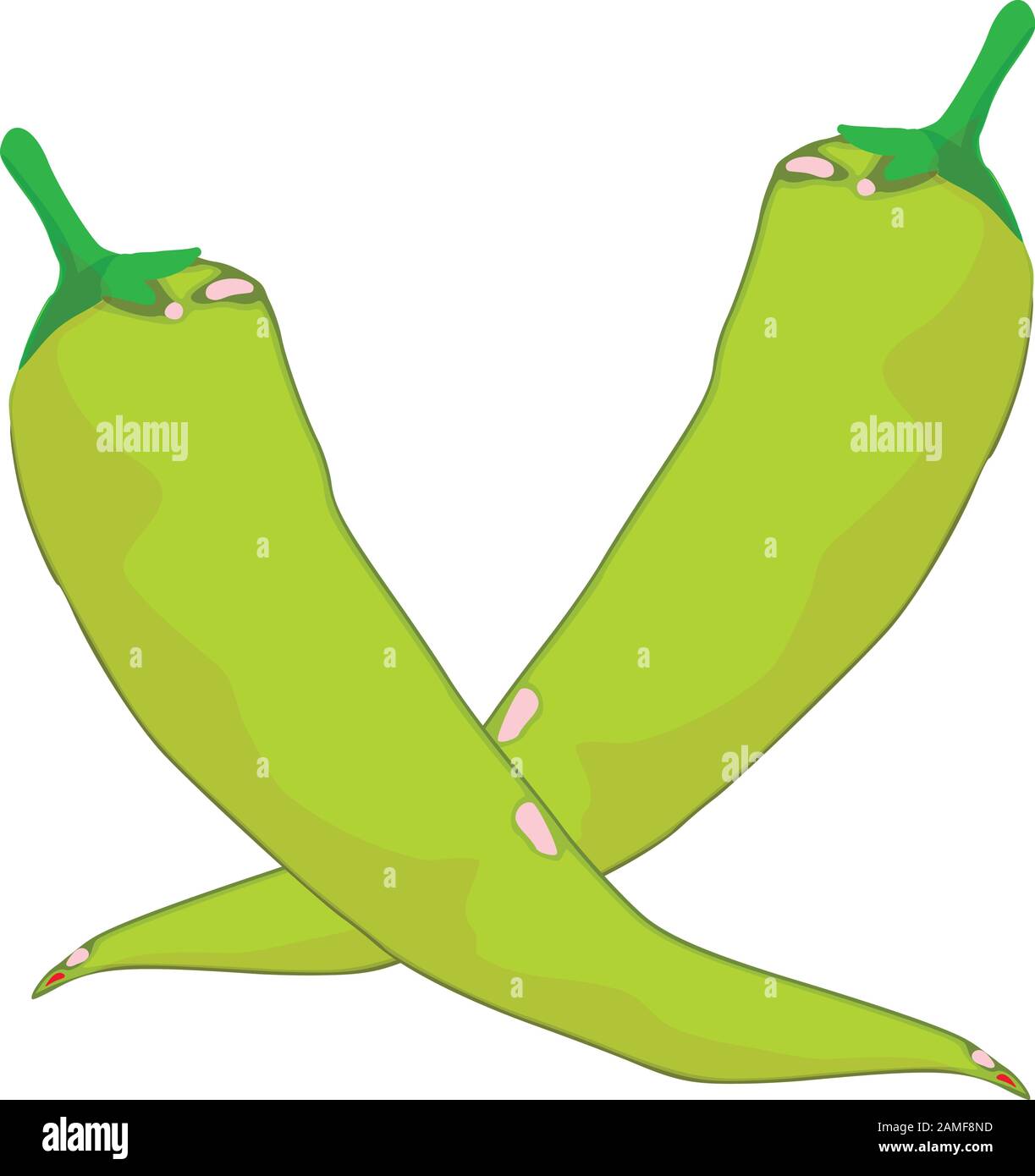 Banana chilli Stock Vector Images - Alamy
