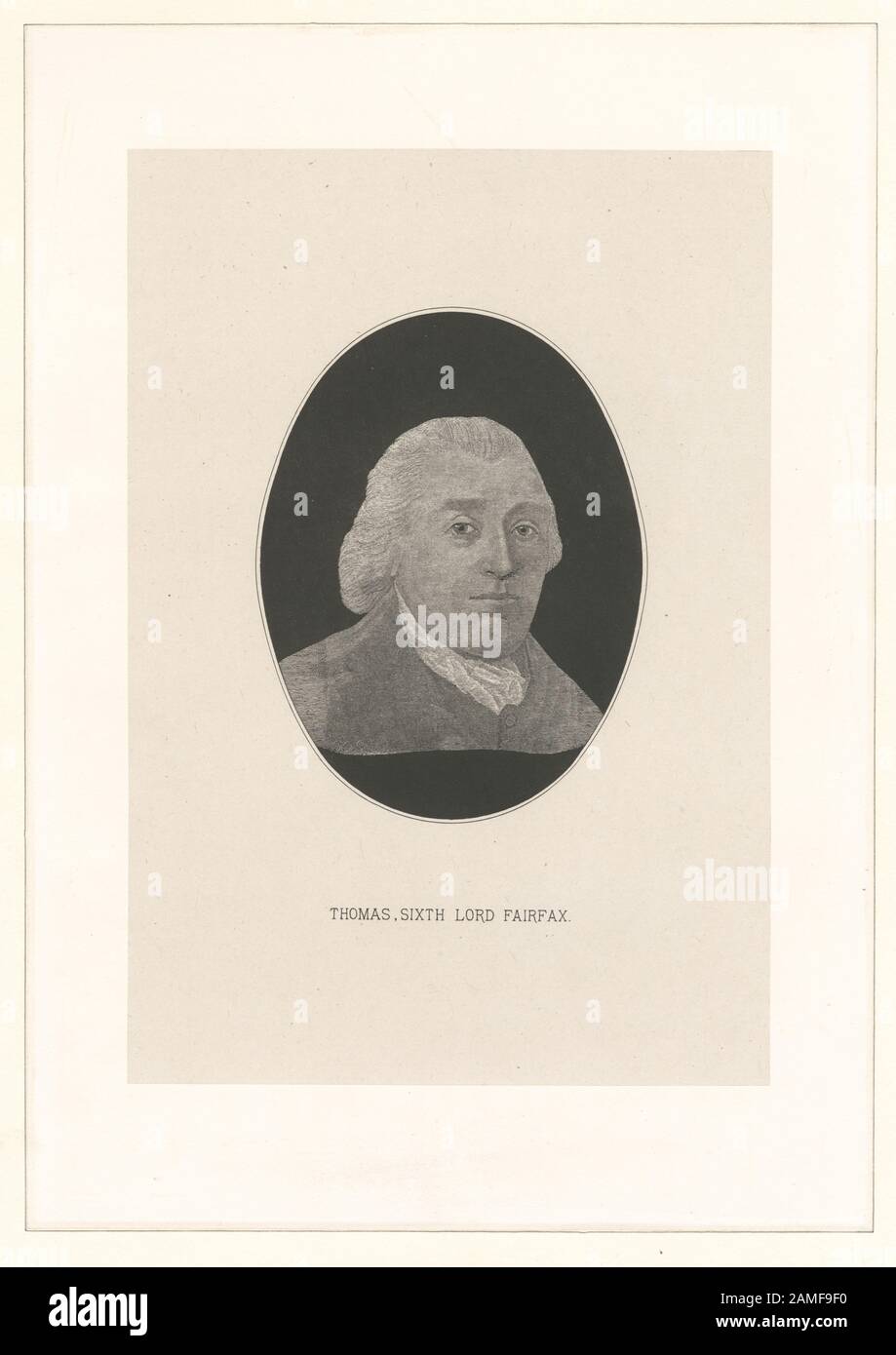 Thomas, sixth Lord Fairfax Volume numbers given here refer to the ...