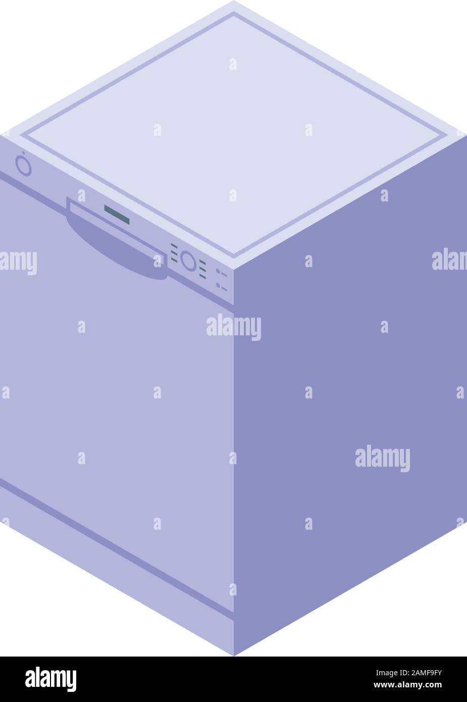 Wash dishwasher kitchen cartoon Cut Out Stock Images & Pictures - Alamy