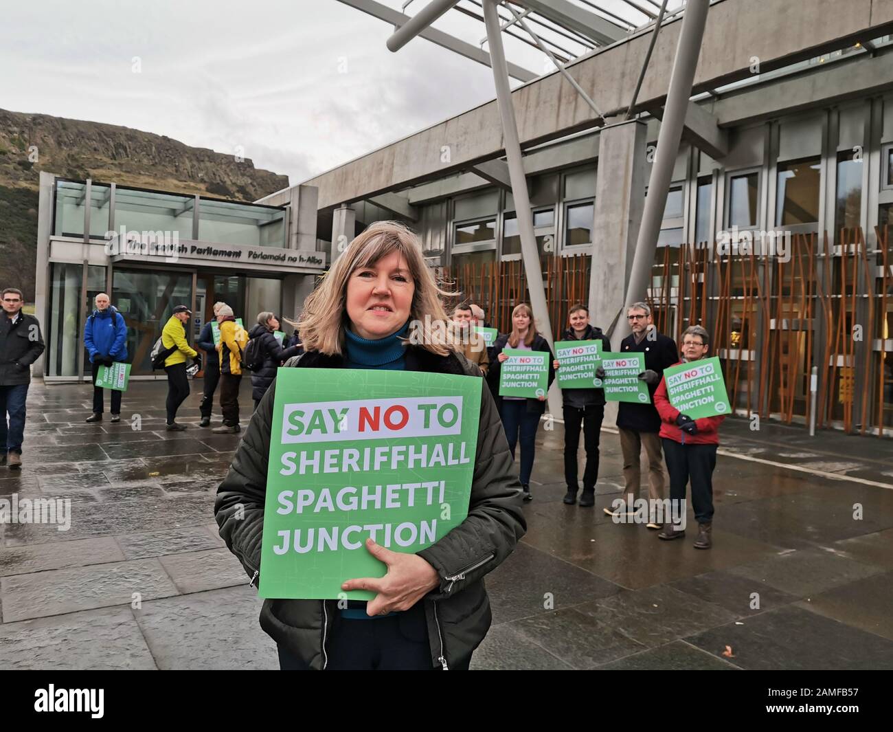 Edinburgh sheriffhall roundabout hi-res stock photography and images ...
