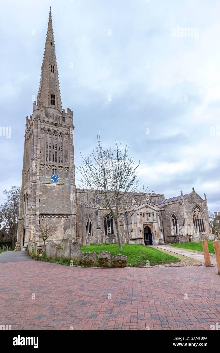 St Peter's Church Oundle, Oundle is a market town on the River Nene in ...