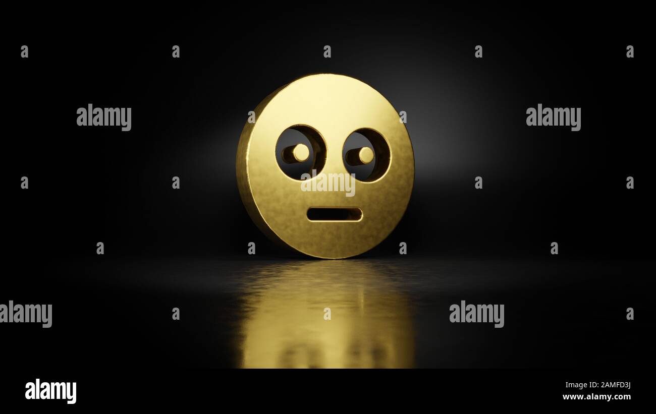 Flushed face emoticon hi-res stock photography and images - Alamy