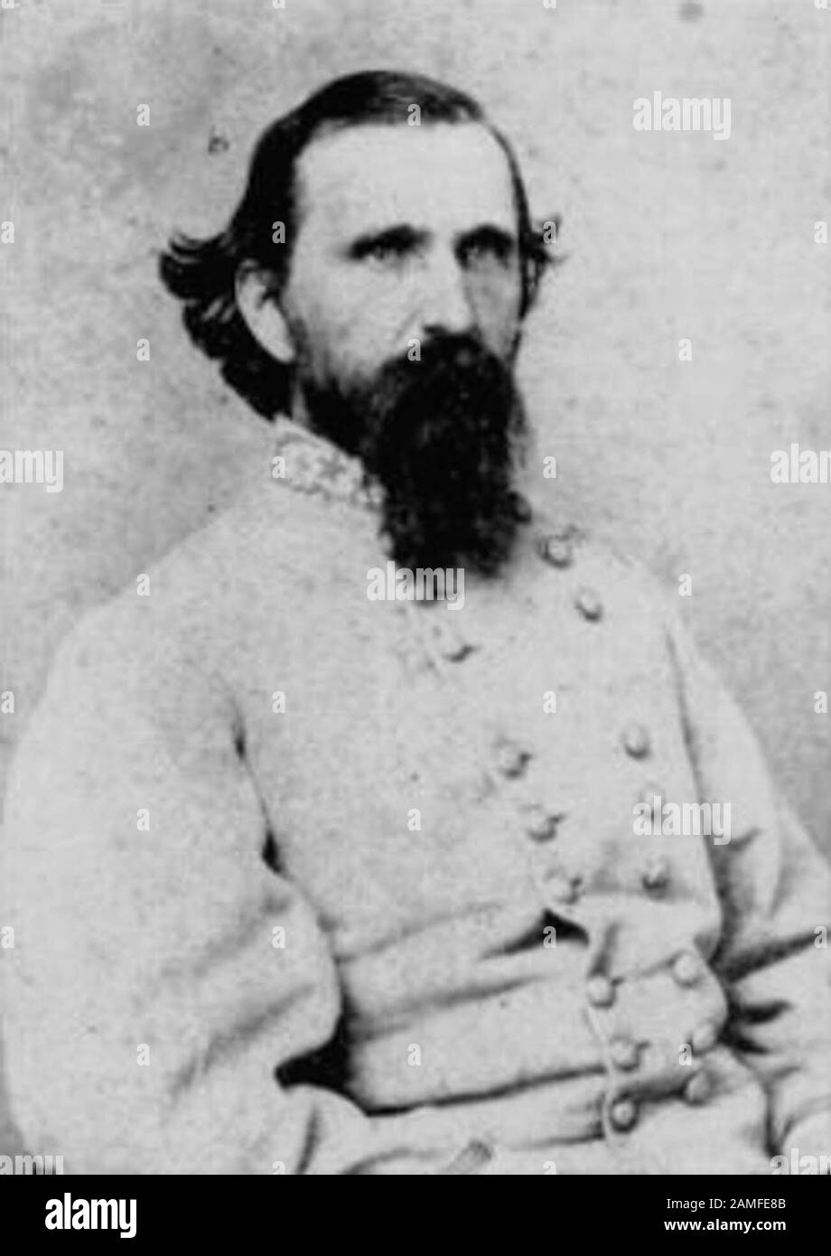 Brig. Gen. John C. Brown, wounded Stock Photo - Alamy