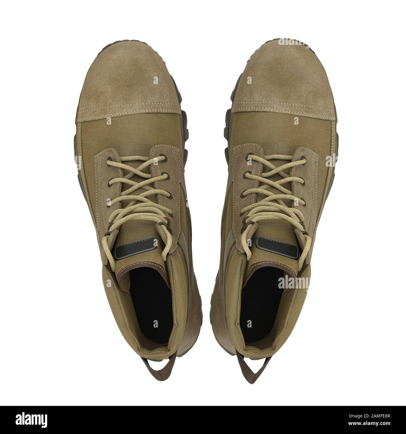 Boot Shoes Isolated Stock Photo - Alamy