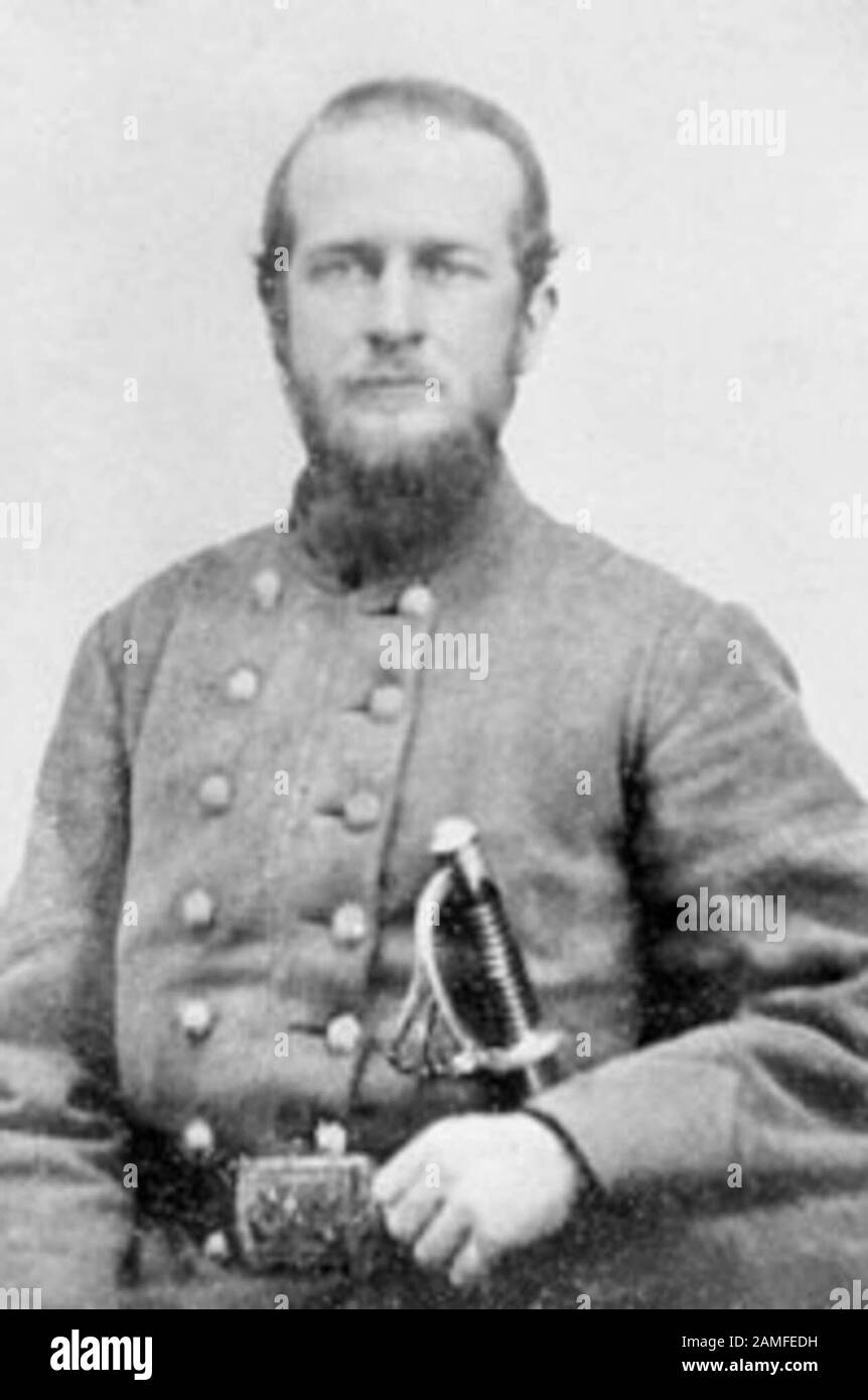 Capt. John William Pearson, CSA Stock Photo - Alamy