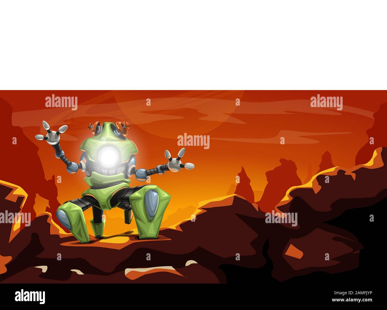 Robot leg Stock Vector Images - Alamy