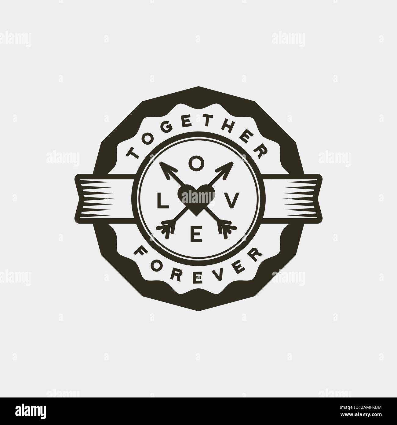 Valentines day badges and stickers. 14 february vector illustration ...