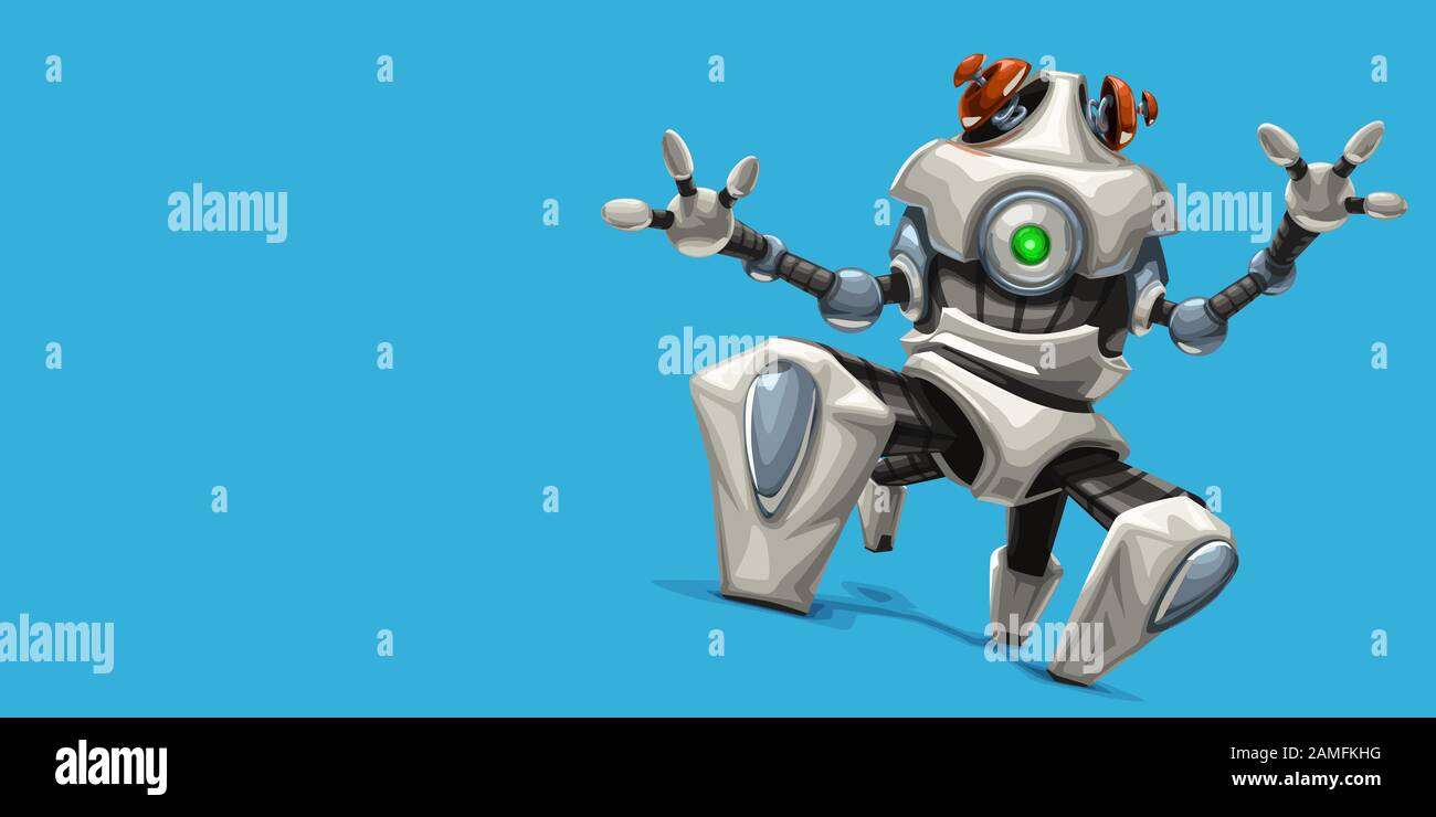 Robot leg Stock Vector Images - Alamy