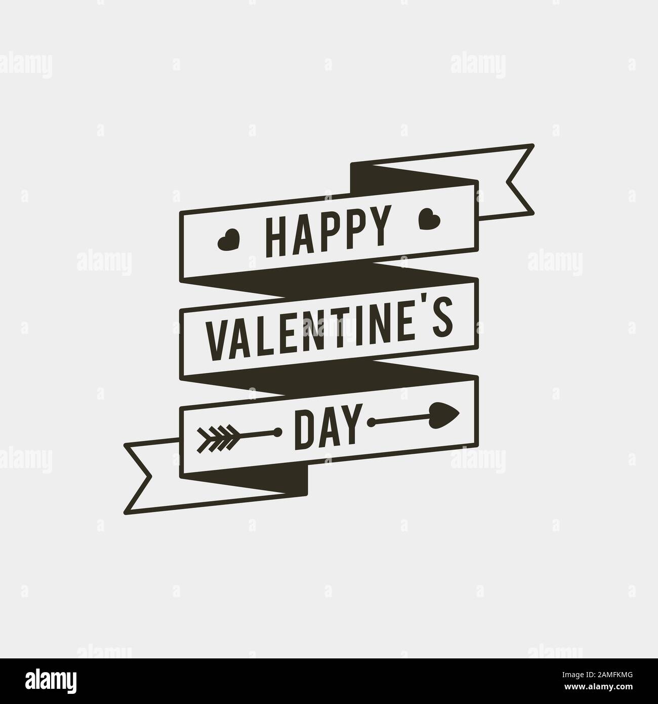 Valentines day badges and stickers. 14 february vector illustration ...