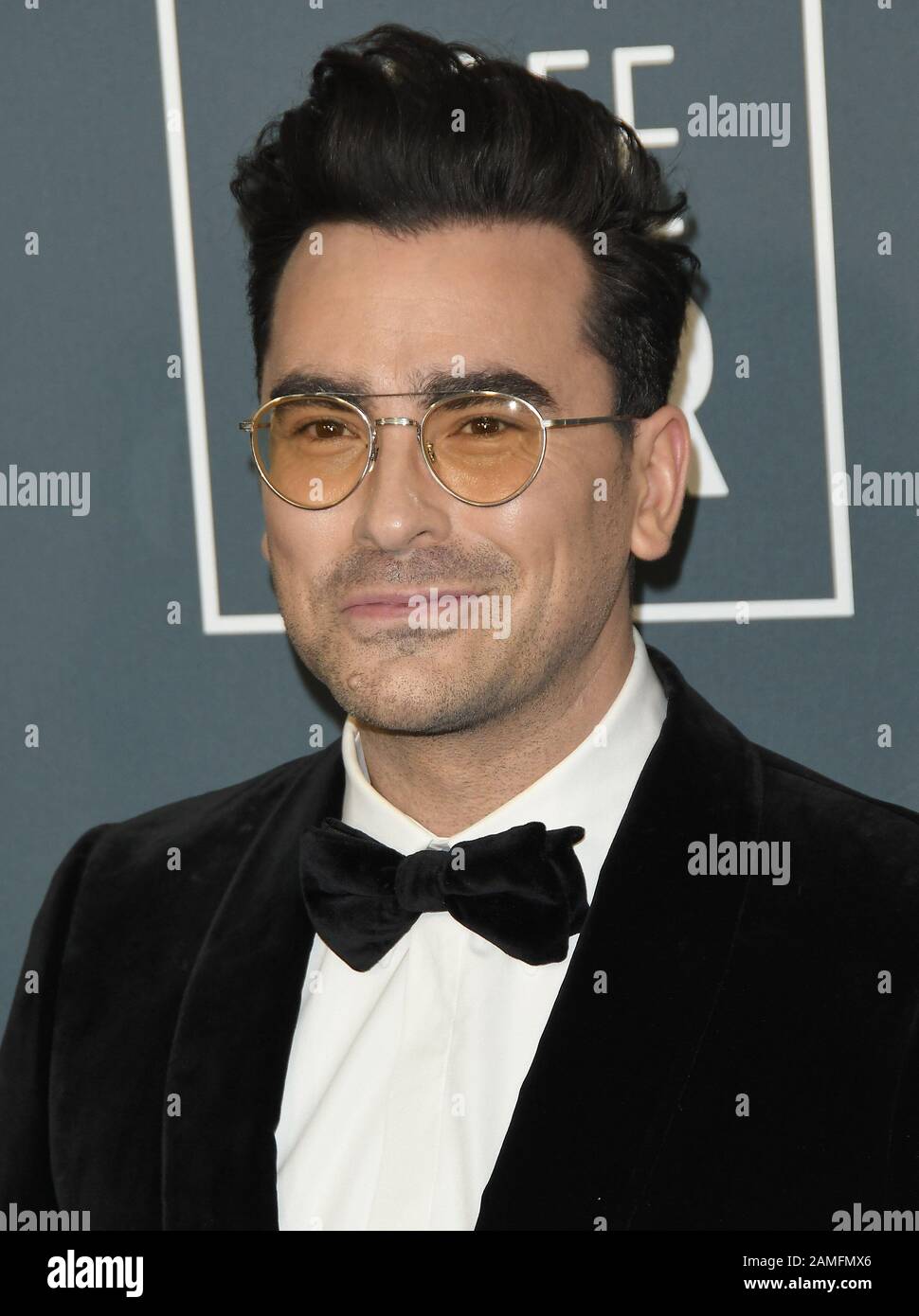 Los Angeles, USA. 12th Jan, 2020. Daniel Levy arrives at the 25th ...