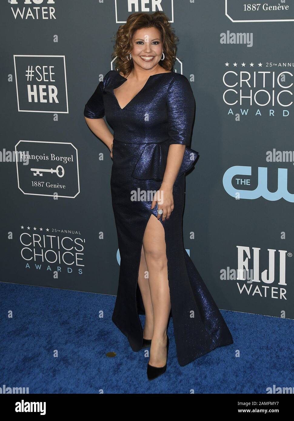 Los Angeles, USA. 12th Jan, 2020. Justina Machado arrives at the 25th ...