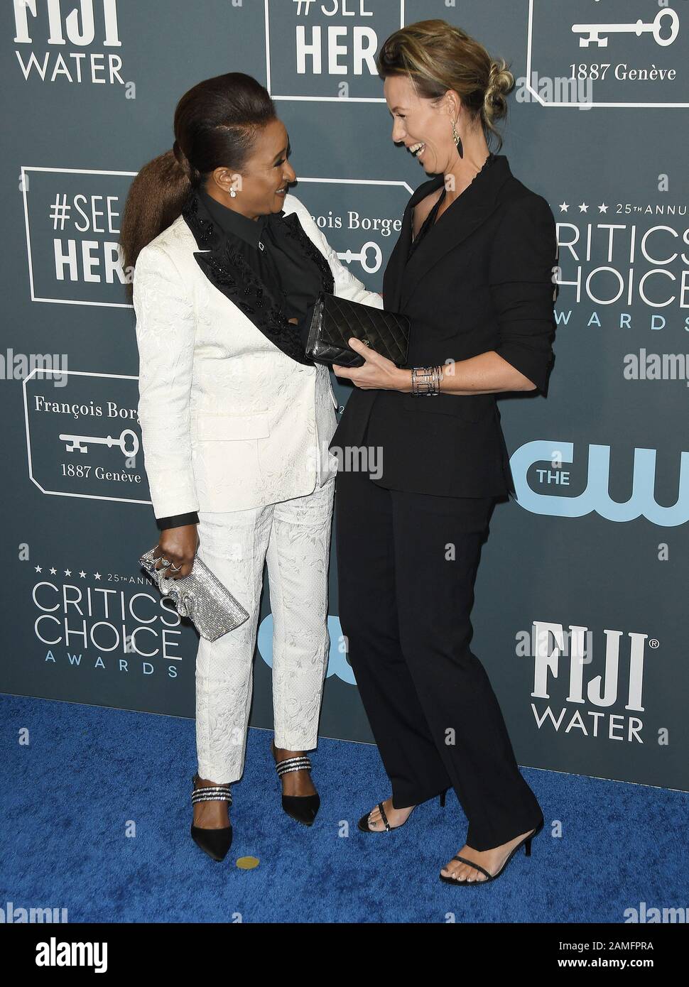 Los Angeles, USA. 12th Jan, 2020. Wanda Sykes and Alex Sykes at the ...