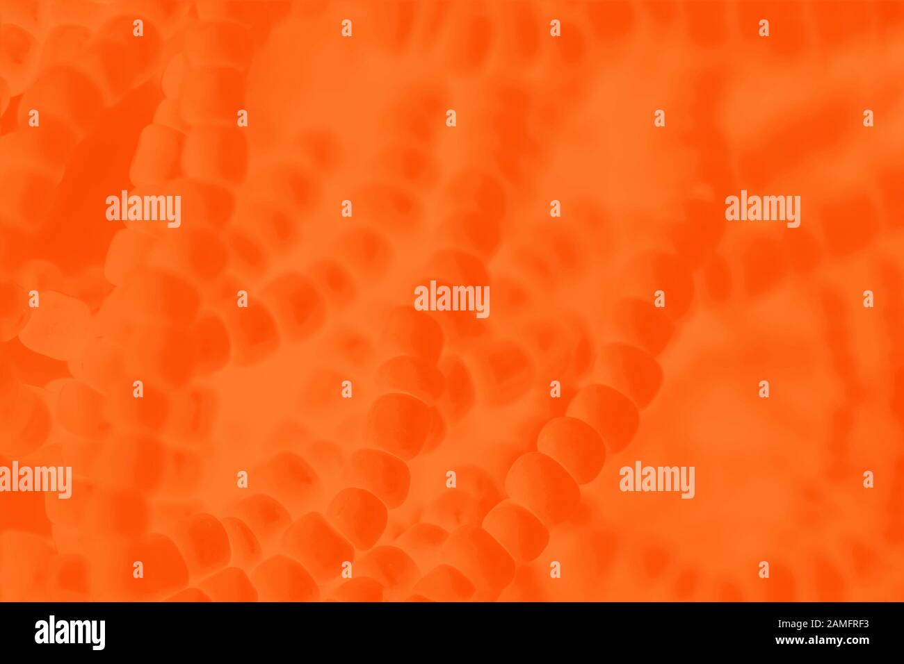 Orange lush lava color abstract background with beads pattern Stock ...