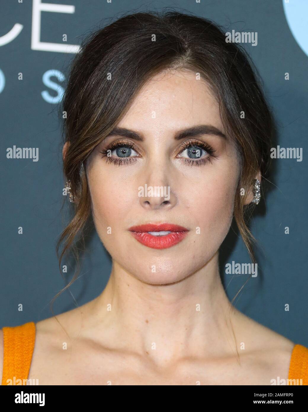 SANTA MONICA, LOS ANGELES, CALIFORNIA, USA - JANUARY 12: Actress Alison ...