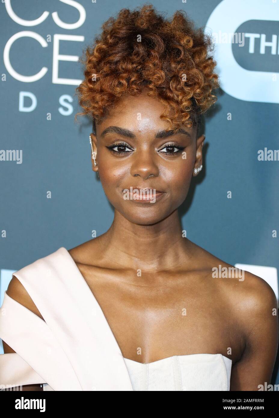 SANTA MONICA, LOS ANGELES, CALIFORNIA, USA - JANUARY 12: Ashleigh ...