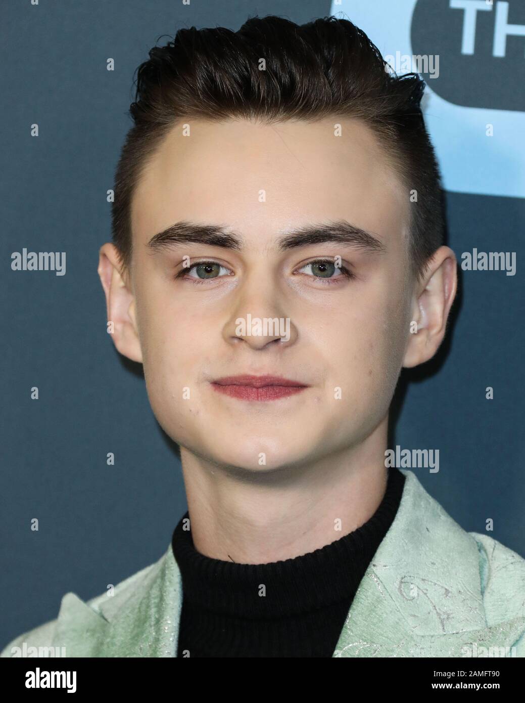 SANTA MONICA, LOS ANGELES, CALIFORNIA, USA - JANUARY 12: Jaeden ...