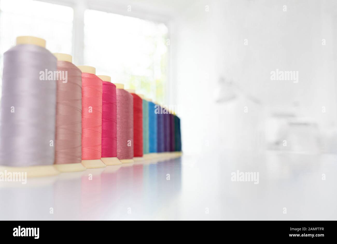 Sewing background. Sewing background Stock Photo - Alamy