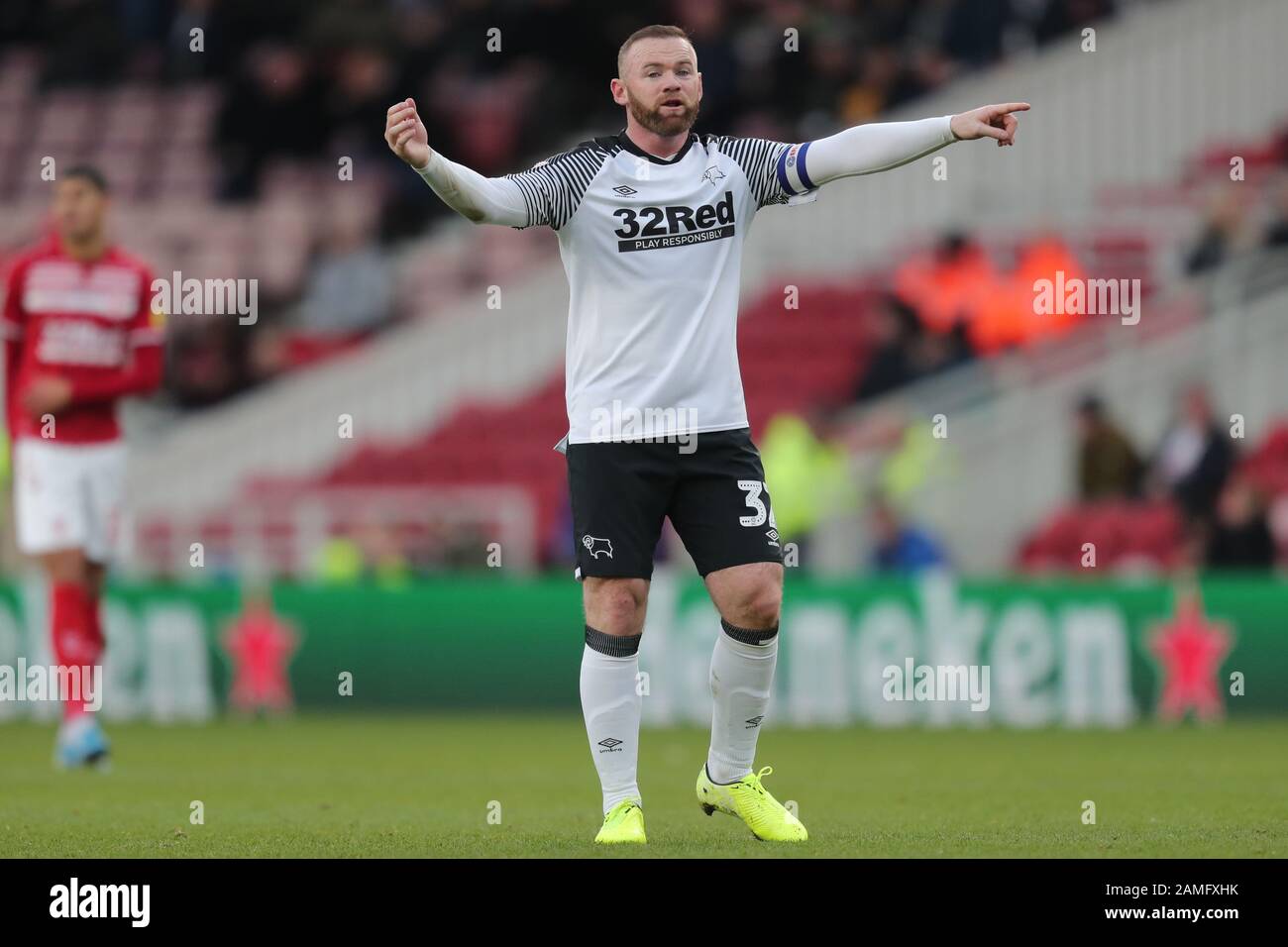 WAYNE ROONEY, DERBY COUNTY FC, 2020 Stock Photo - Alamy