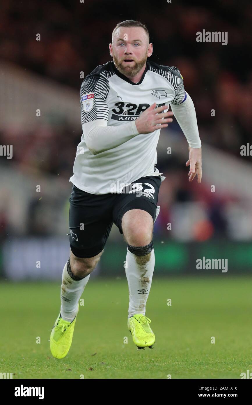 WAYNE ROONEY, DERBY COUNTY FC, 2020 Stock Photo - Alamy