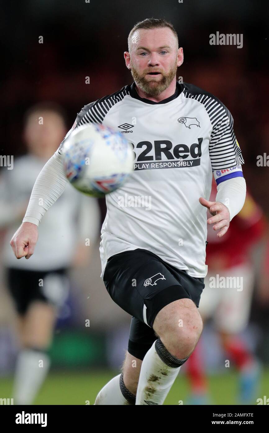 WAYNE ROONEY, DERBY COUNTY FC, 2020 Stock Photo - Alamy