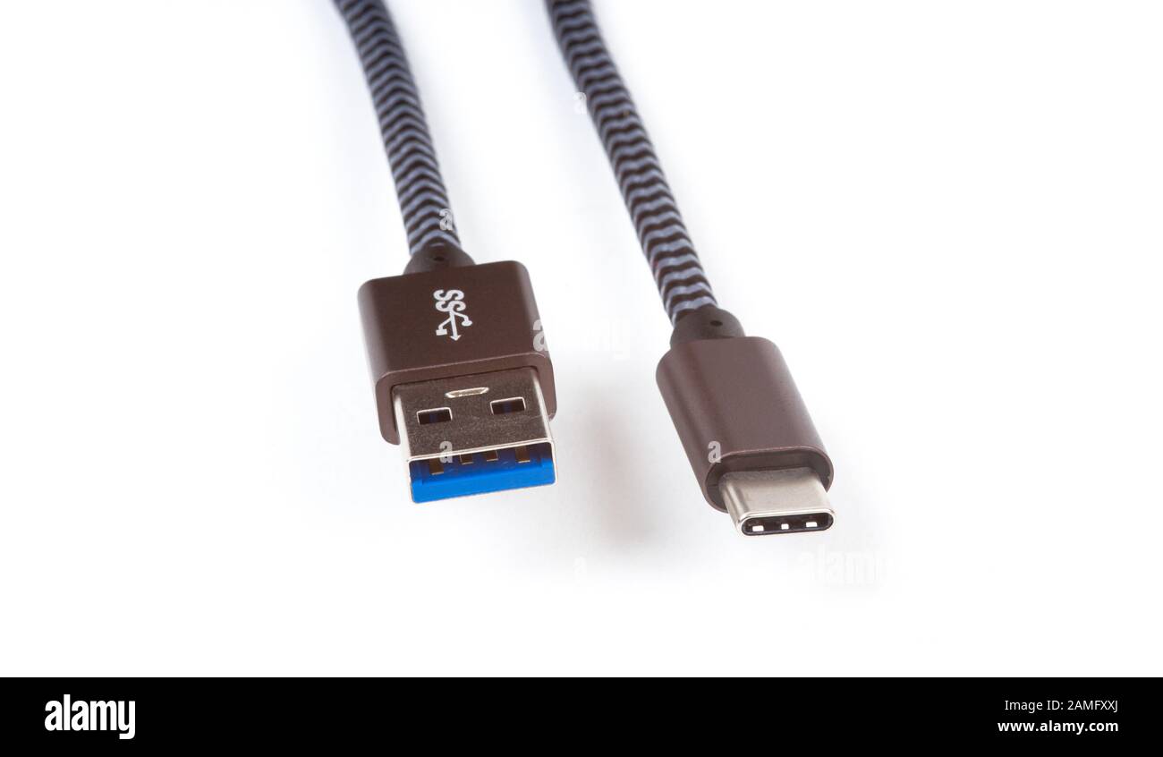 Smartphones Cable High Resolution Stock Photography and Images - Alamy