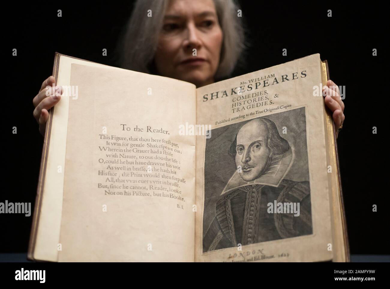 William shakespeare’s first folio hi-res stock photography and images ...