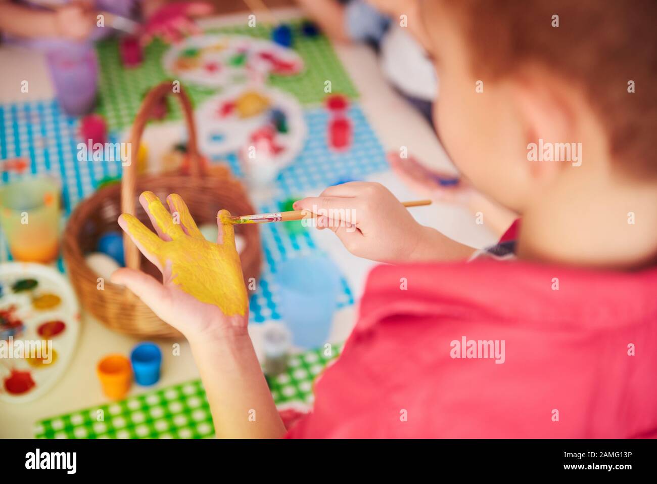 Painting is a great fun Stock Photo - Alamy