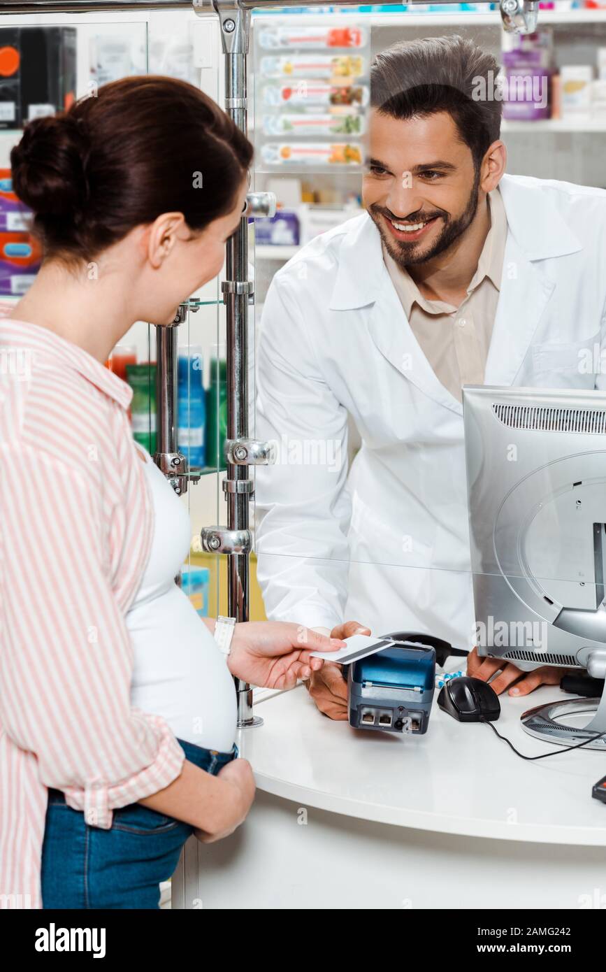 Paying At Pharmacy Counter High Resolution Stock Photography and Images ...
