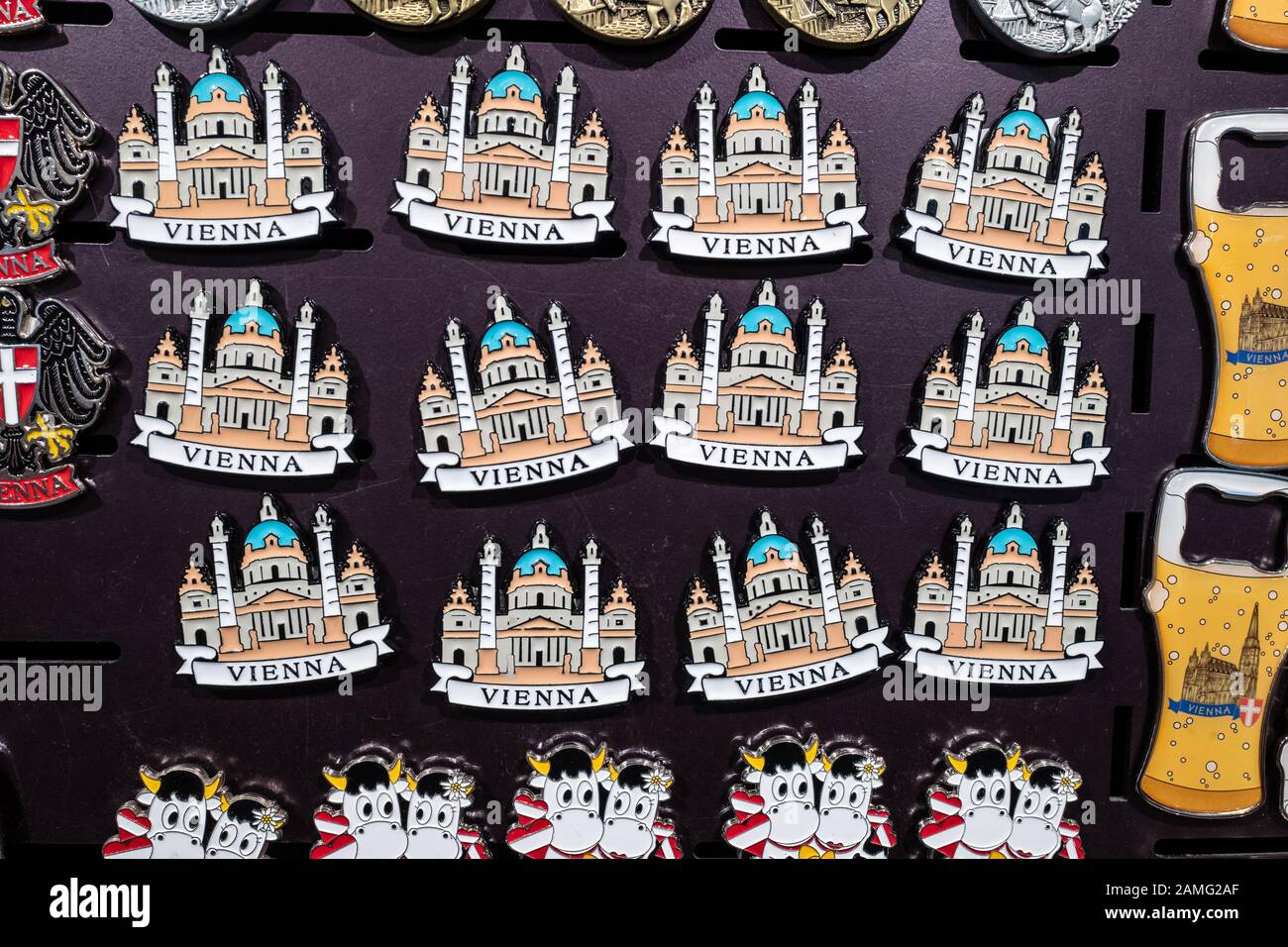 Souvenirs from Vienna, Austria Stock Photo - Alamy