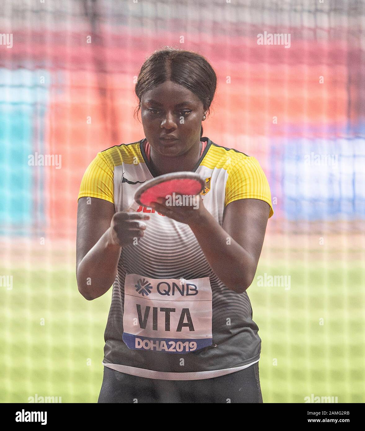 Doha, Katar. 05th Oct, 2019. Claudine VITA (Germany/9th place) action ...