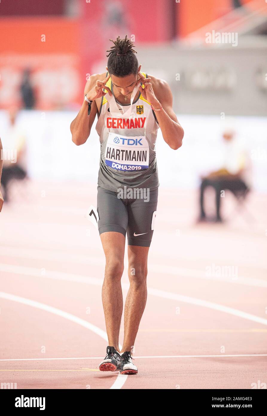 Doha, Katar. 05th Oct, 2019. Joshua HARTMANN (Germany). Preliminary run ...