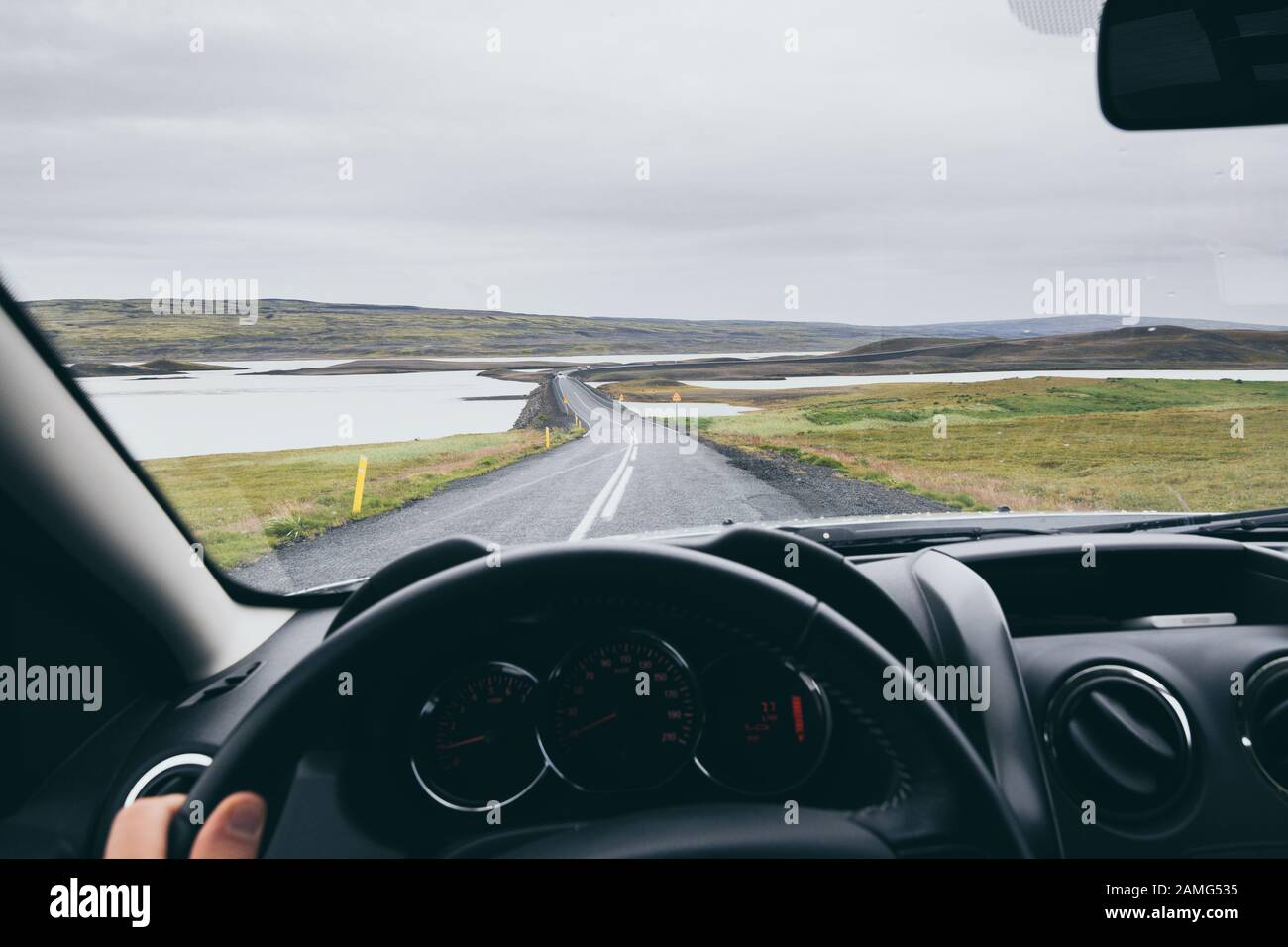 Drivers seat view hi-res stock photography and images - Alamy