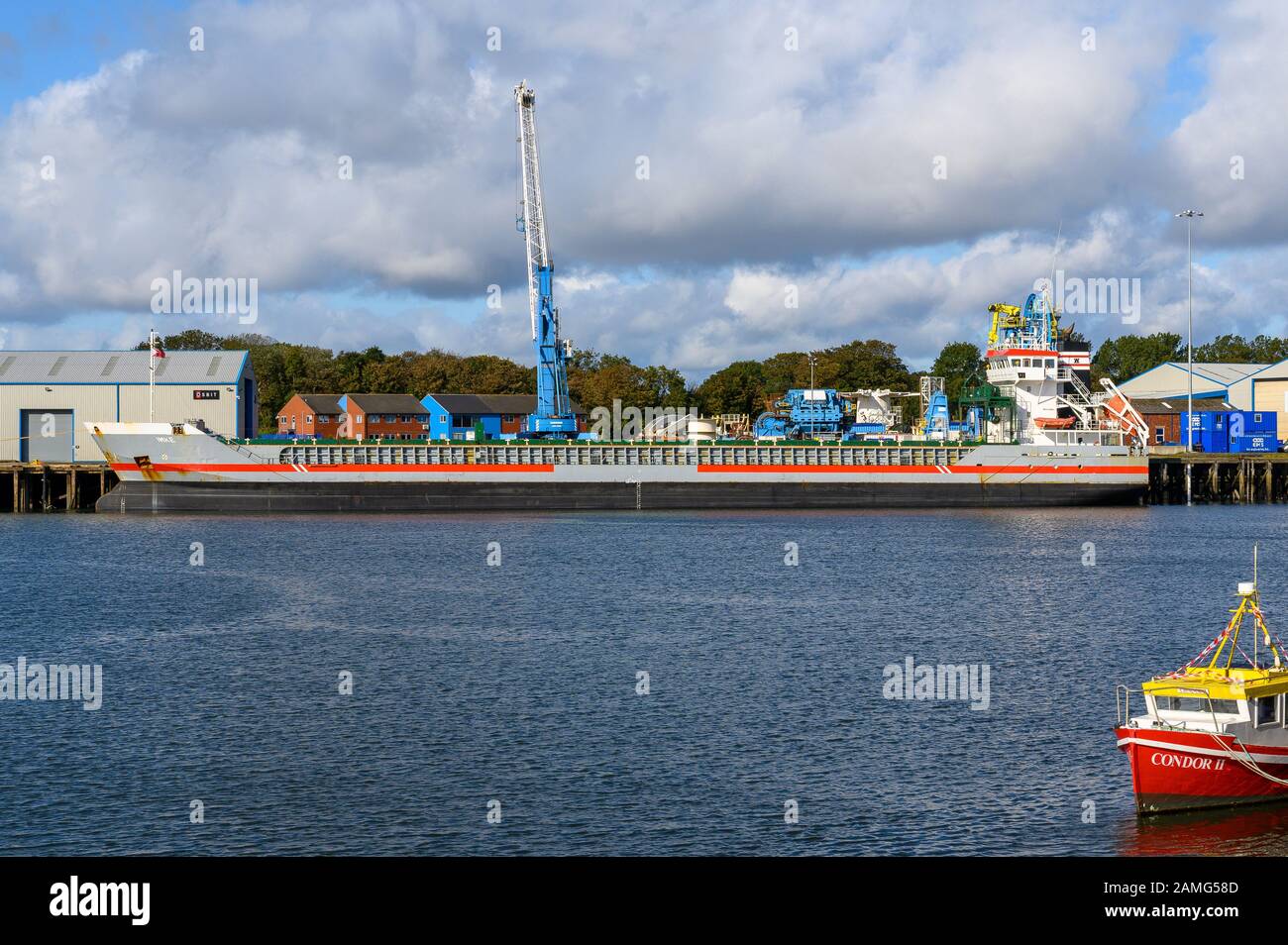 IMKE Cargo ship Stock Photo - Alamy