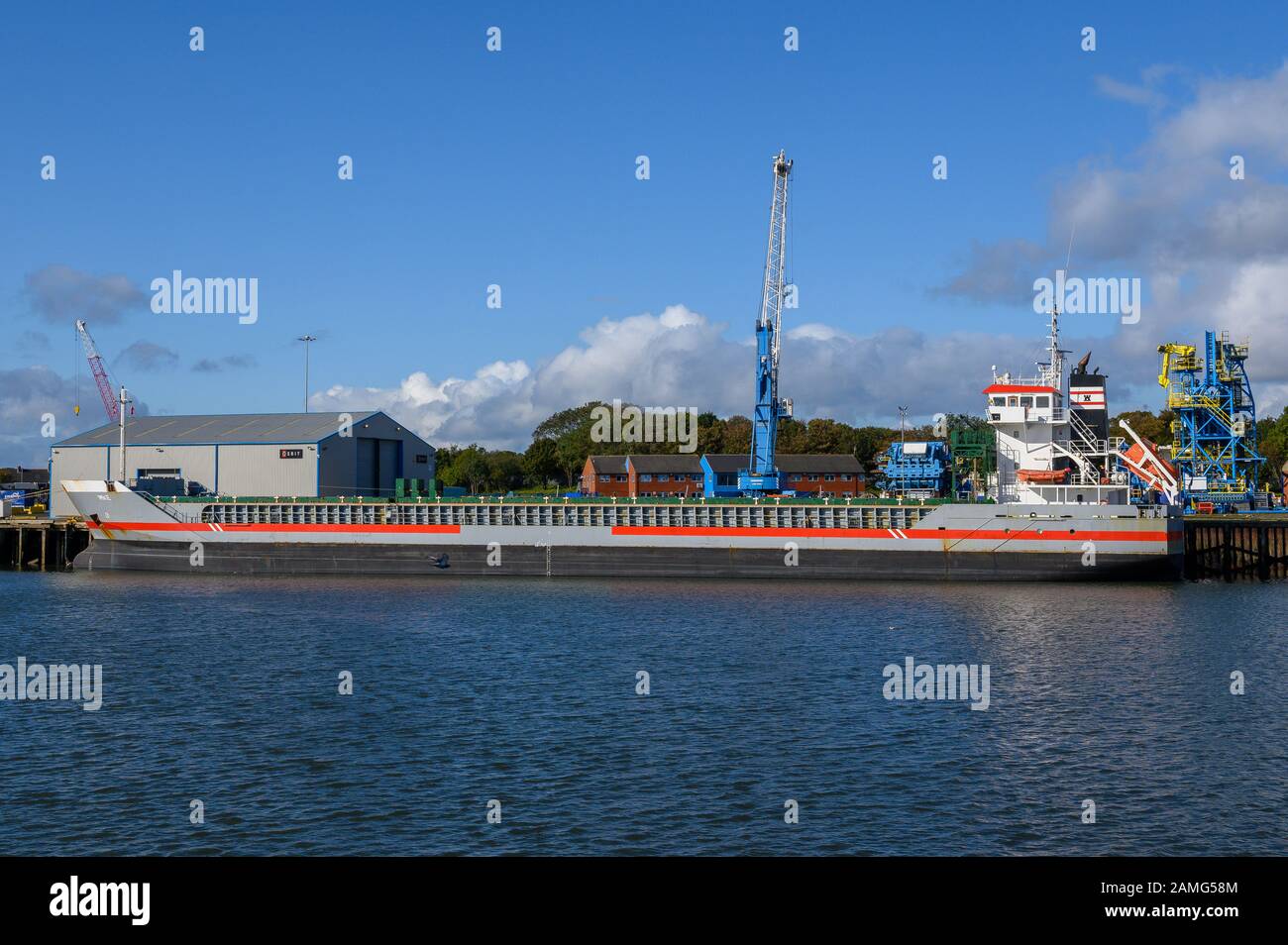 IMKE Cargo ship Stock Photo - Alamy