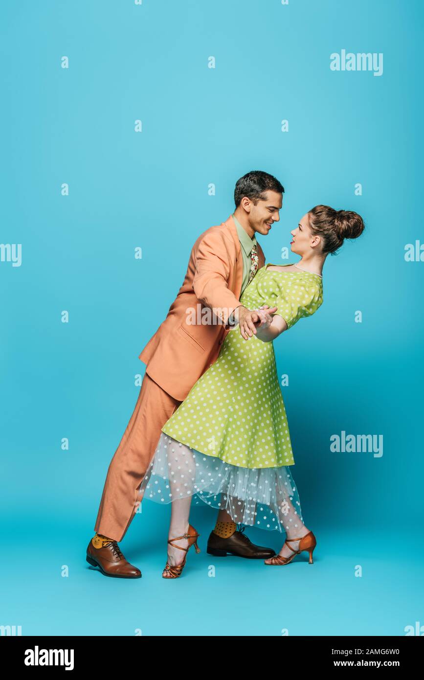 Two people dancing swing hands hi-res stock photography and images - Alamy