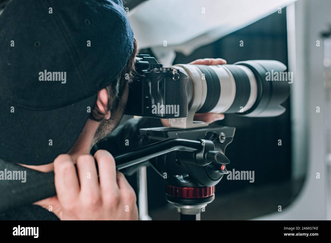 Spotlight operator hi-res stock photography and images - Alamy