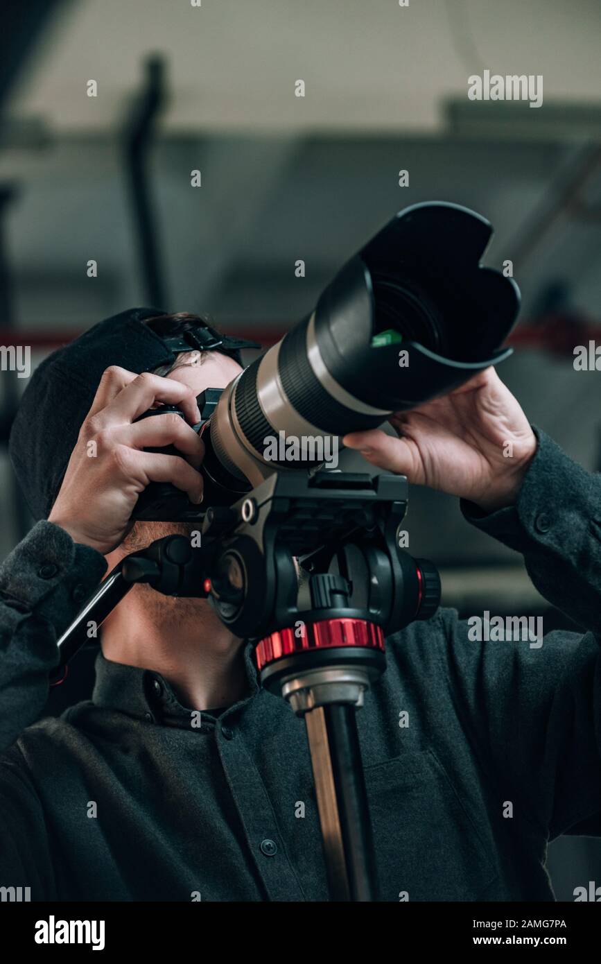 Looking Through Viewfinder High Resolution Stock Photography and Images ...