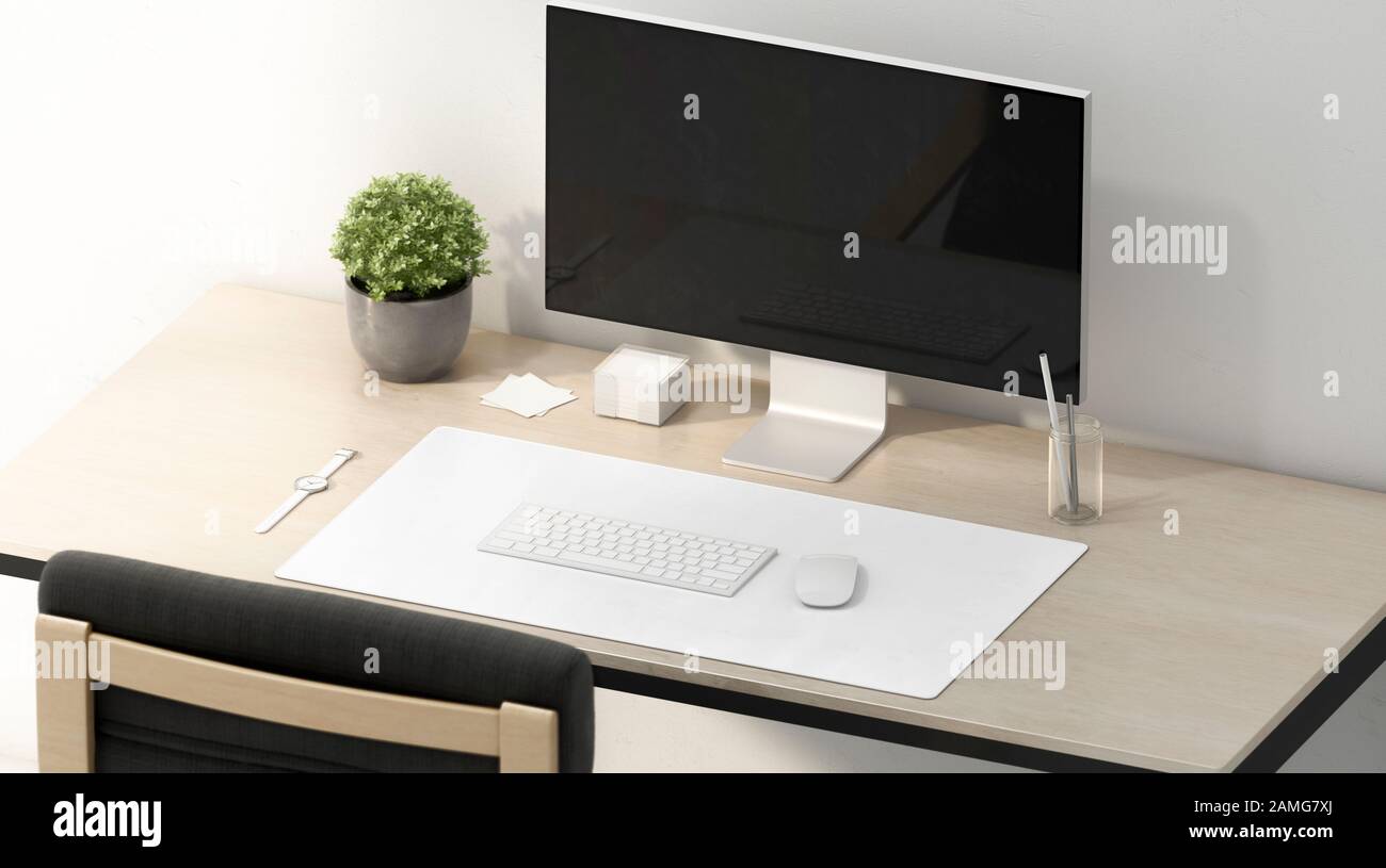 Deskmat mockup hi-res stock photography and images - Alamy