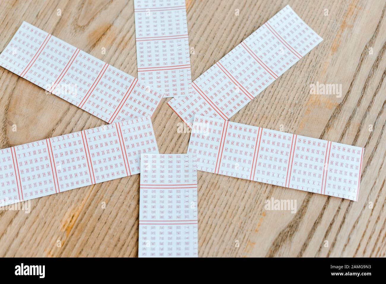Lottery desk hi-res stock photography and images - Alamy