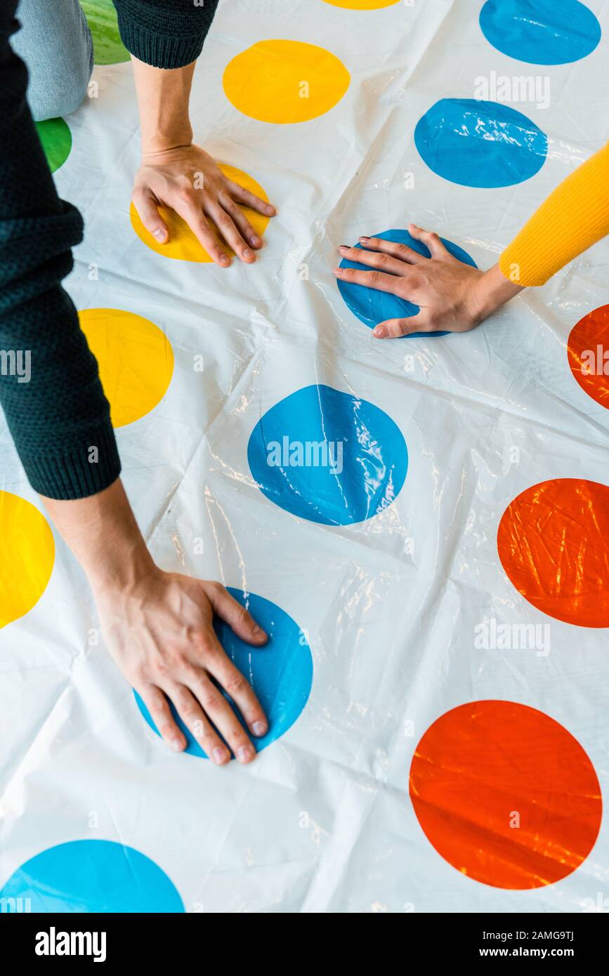 Twister game hi-res stock photography and images - Alamy