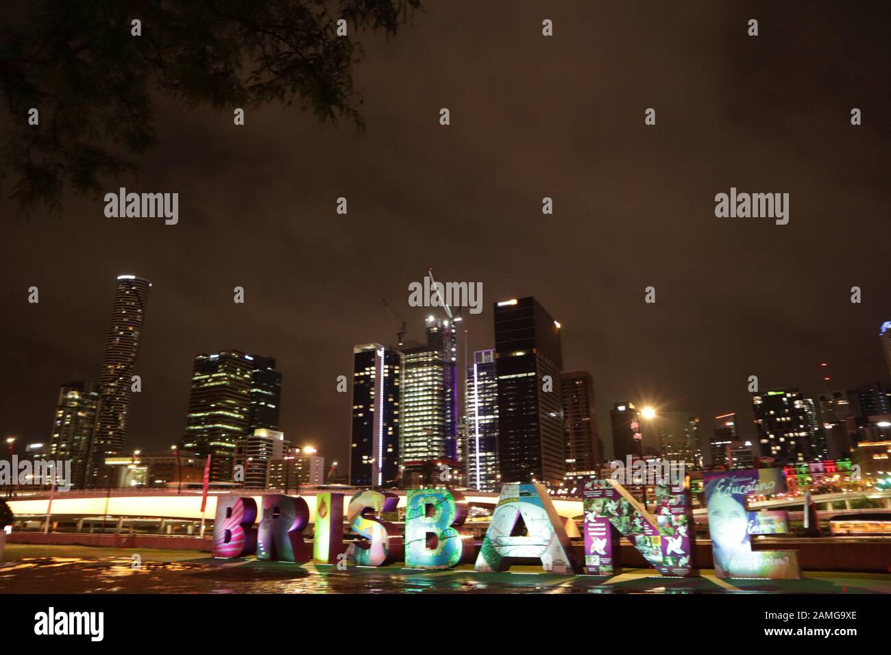 Brisbane letters hi-res stock photography and images - Alamy