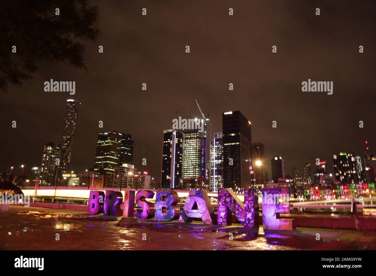 Brisbane letters hi-res stock photography and images - Alamy