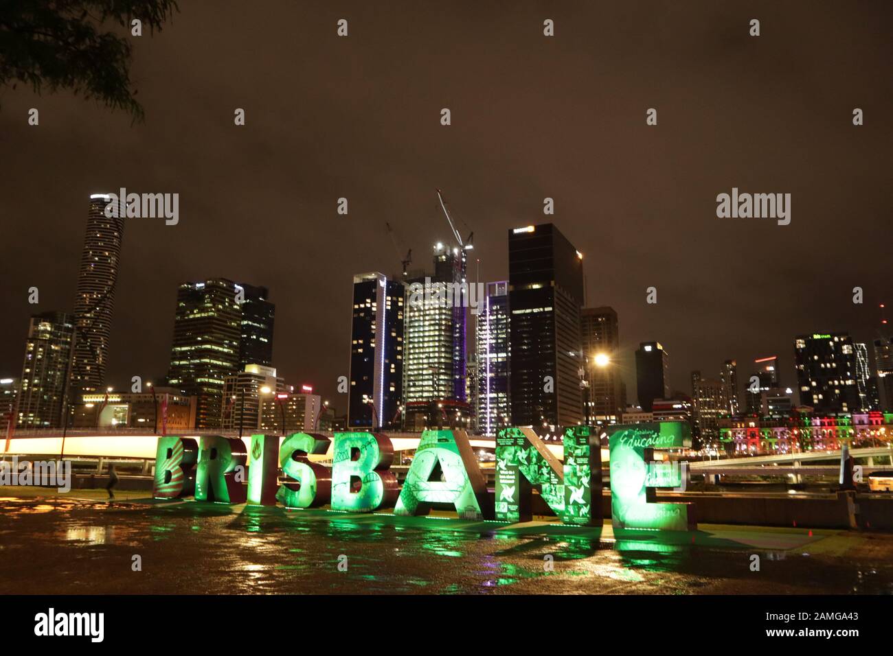 Brisbane letters hi-res stock photography and images - Alamy