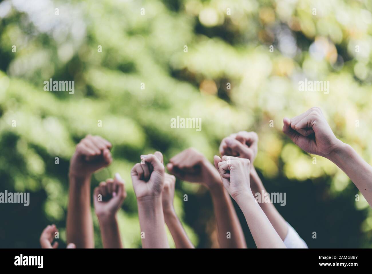 Teamwork business join hand together concept, Business team standing ...