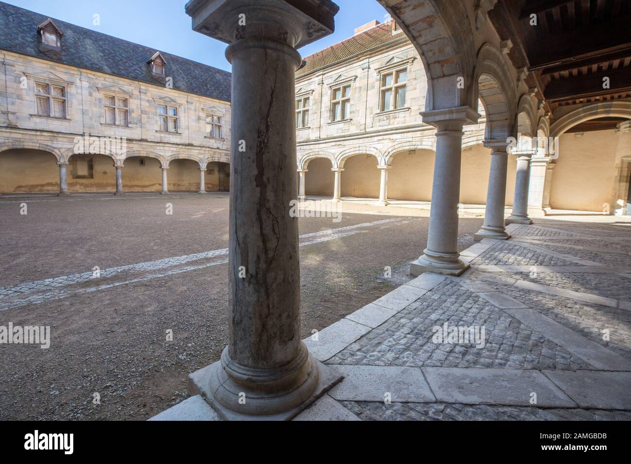 Traditional European architecture, Gothic style building of French ...